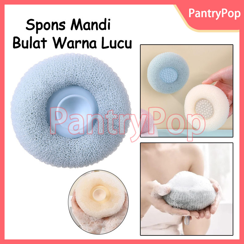 Jual Kotoran Kulit Badan Spons Sikat / Spons Mandi Penggosok Kulit ...