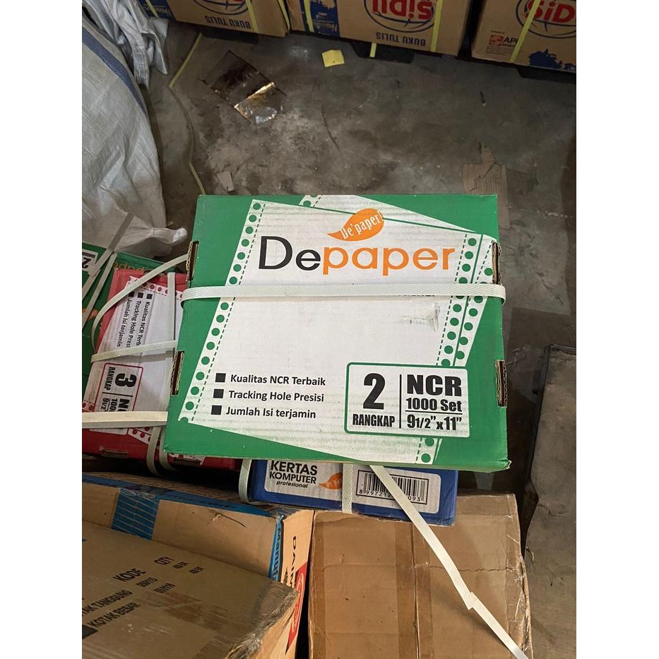 Jual Continuous Form Depaper 9.5 x 11 2 Ply / Kertas NCR / Continus ...