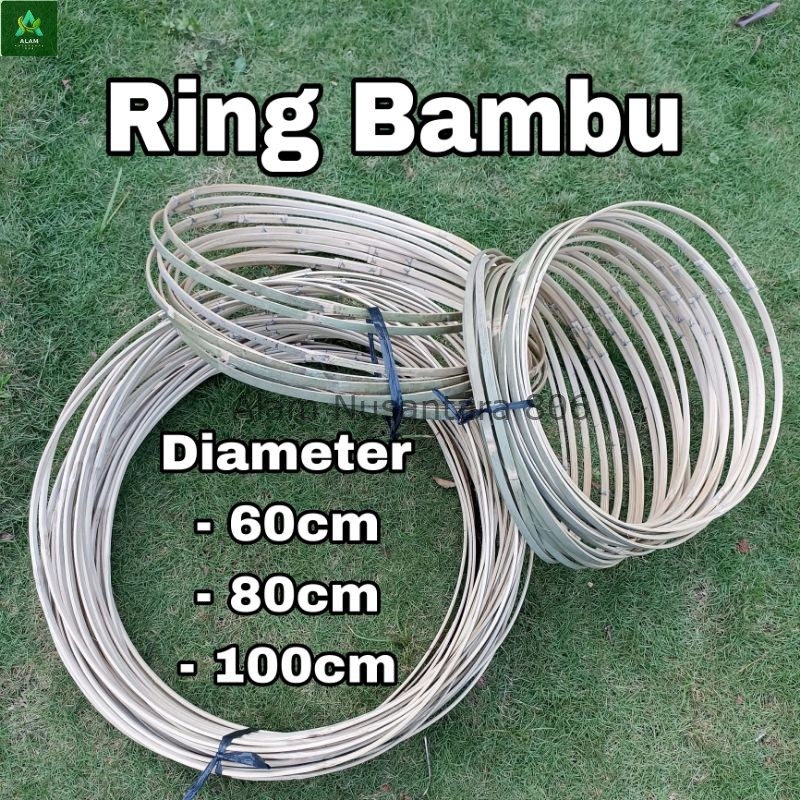 Jual Ring Bambu Melingkar Wengkuan Turus Tanaman Lingkaran Bambu - AN ...