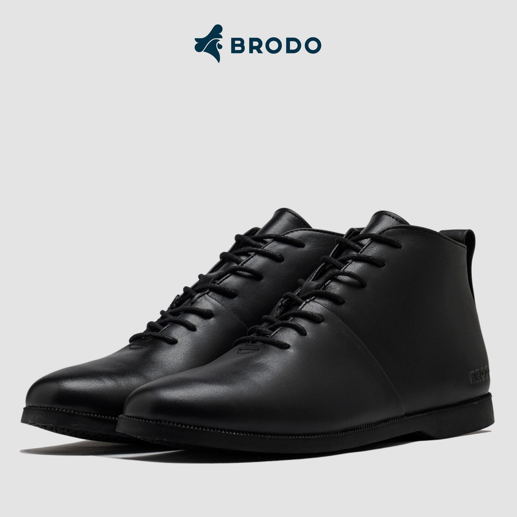 Jual BRODO - Sepatu Signore Padma Full Black | Shopee Indonesia