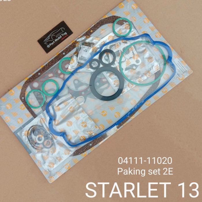 Jual Paking Full Set Packing Set Engine Toyota Starlet 13 1300cc 2E 04111-11020 | Shopee Indonesia