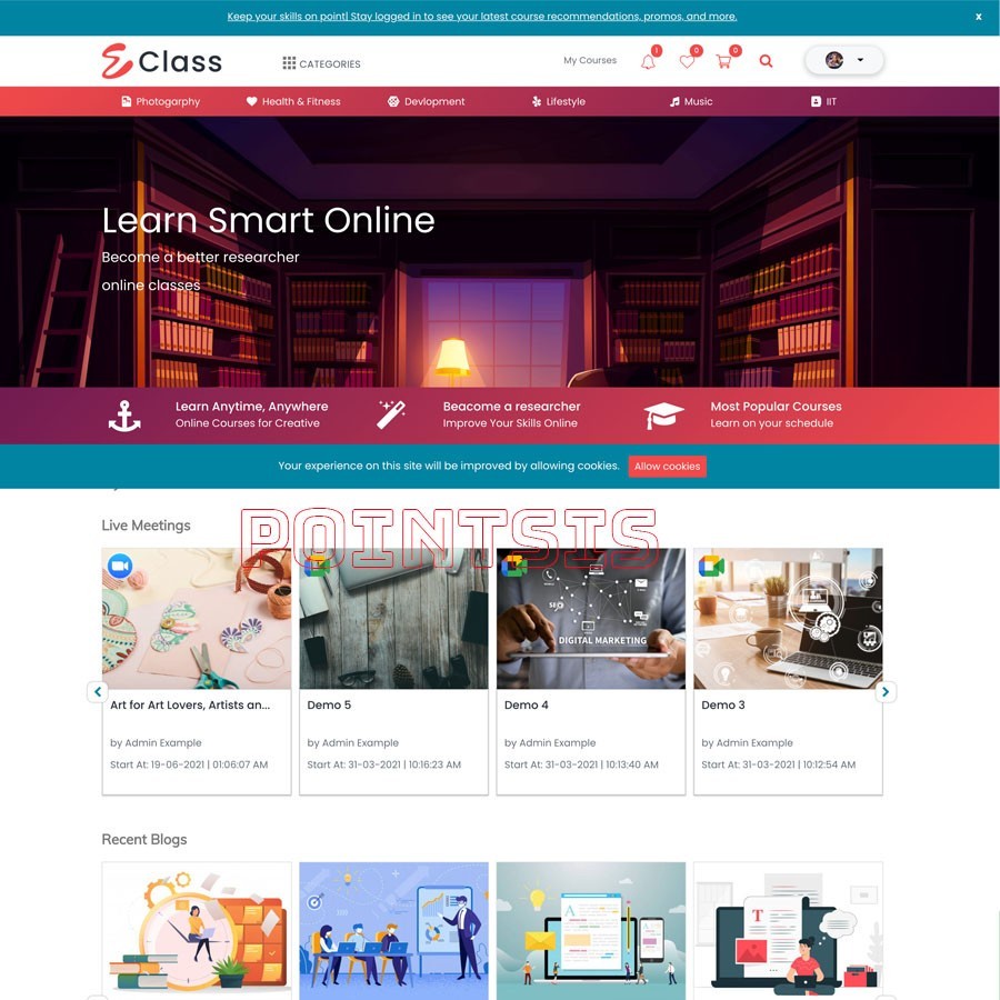 Jual Source Aplikasi Kursus Belajar Sekolah - Learning Management ...