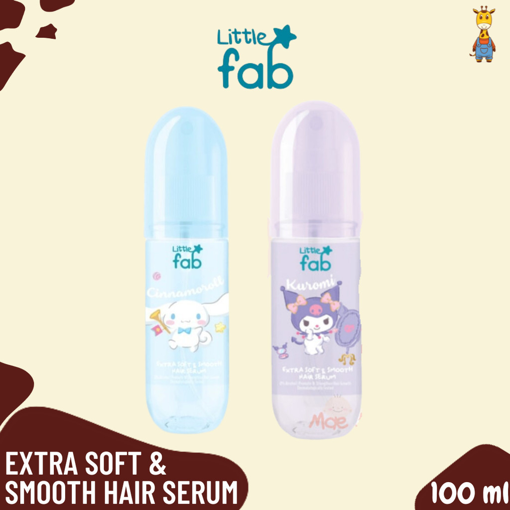 Jual Little Fab Extra Soft & Smooth Hair Serum - Vitamin Rambut Anak ...