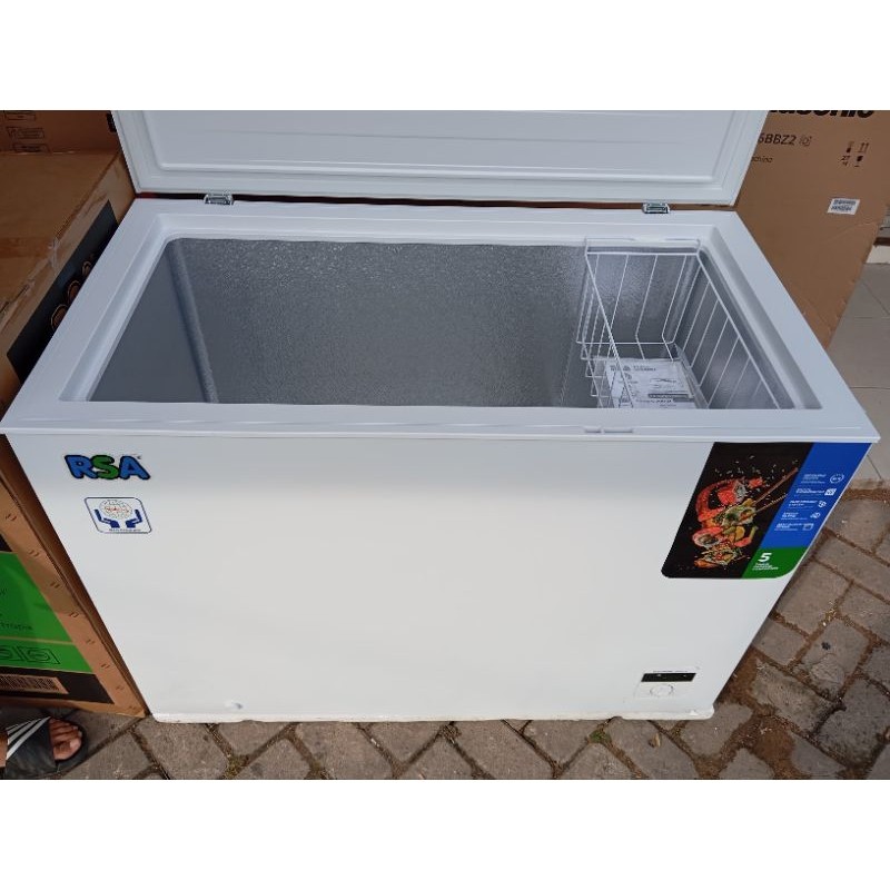Jual Chest Freezer Box RSA 300 Liter CF-310Garansi Resmi 5 Tahun ...