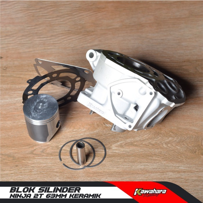 Jual Blok Boreup Ninja RR / R / ZX piston 63mm Kawahara | Shopee Indonesia
