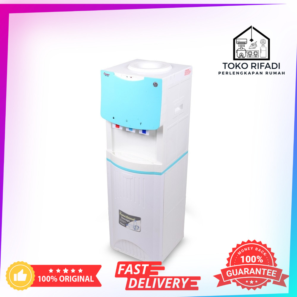 Jual ( BISA COD ) DISPENSER GALON ATAS DISPENSER COSMOS 3 KERAN CWD ...