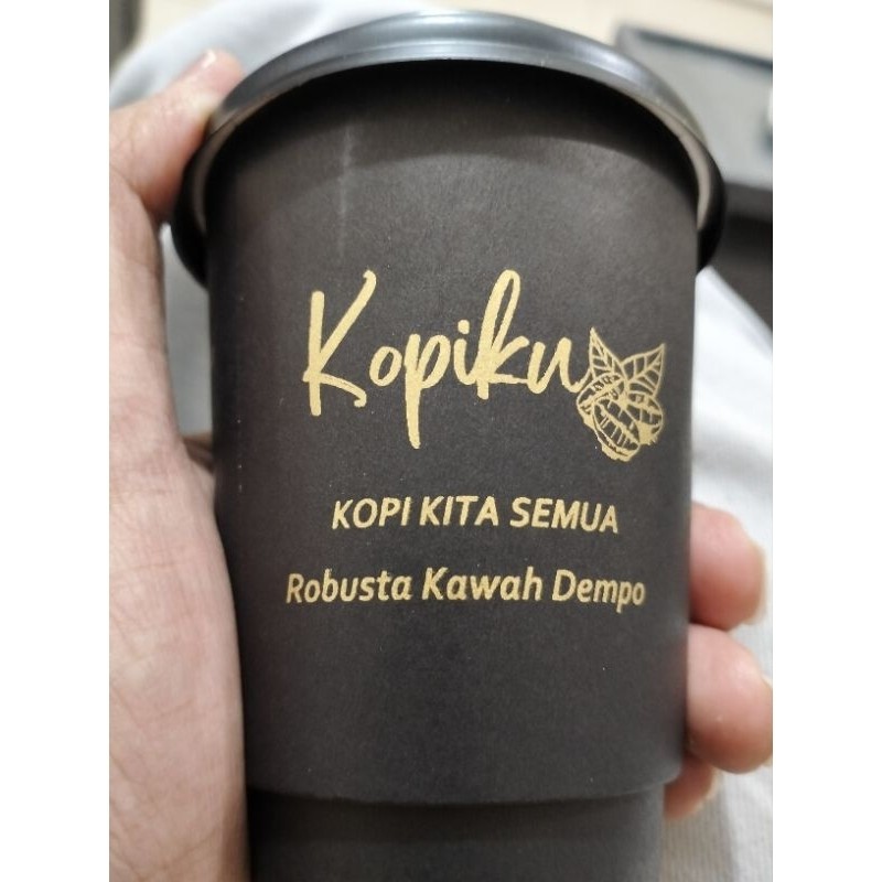 Jual Kopi cup kopiku robusta asli kawah dempo | Shopee Indonesia