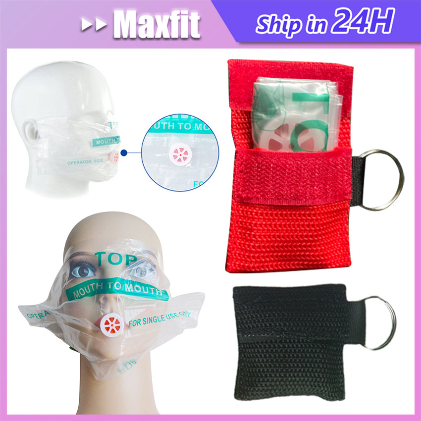 Jual Masker CPR Pocket Disposable Resusitator Masker Resusitasi CPR ...