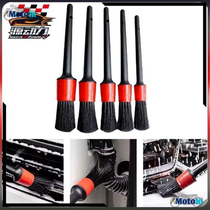 Jual 5pcs Sikat cuci mobil motor kuas mobil kuas motor interior celah ...