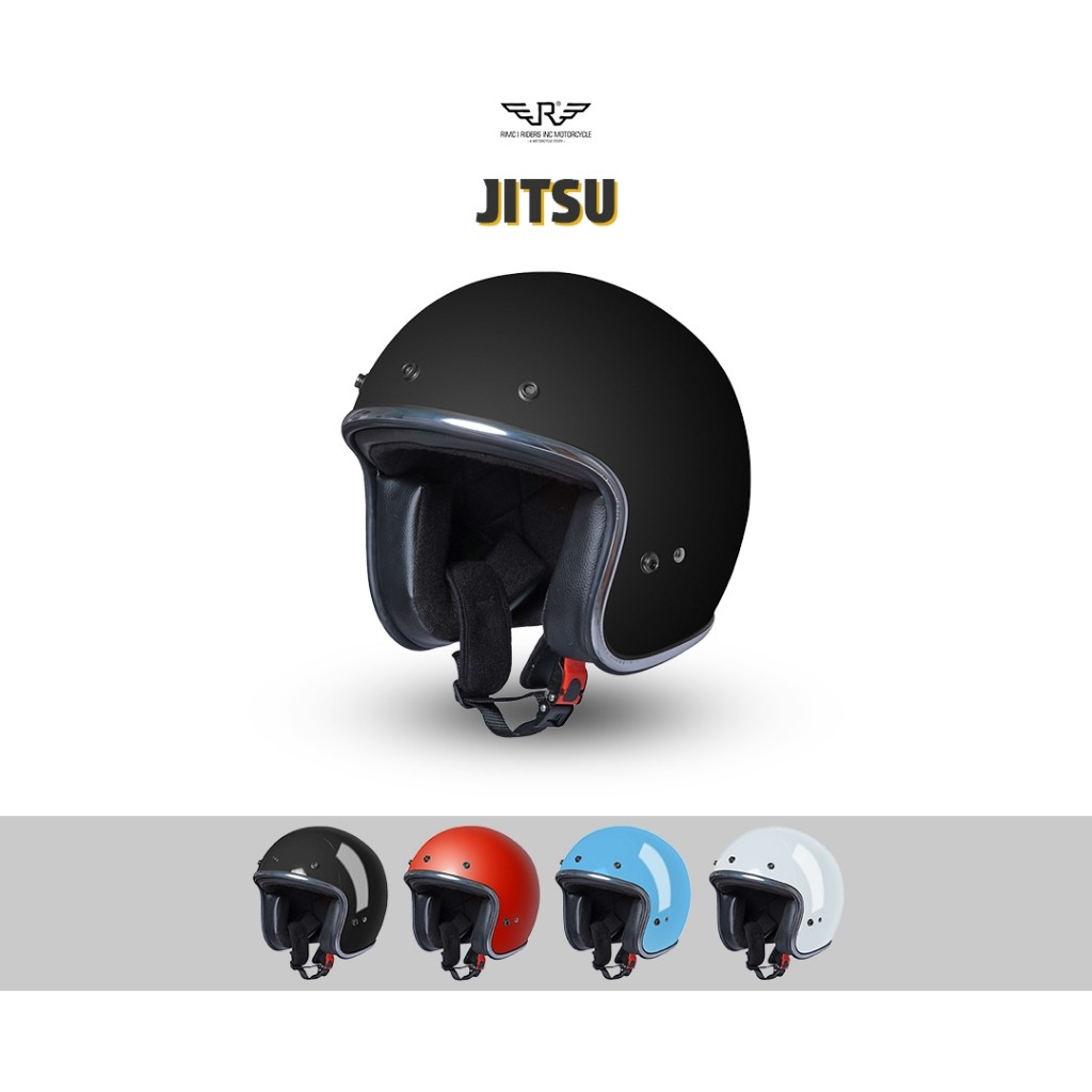 Jual RIMC Helm Jitsu - Motorcycle Helmet Retro Bogo Vintage | Shopee ...