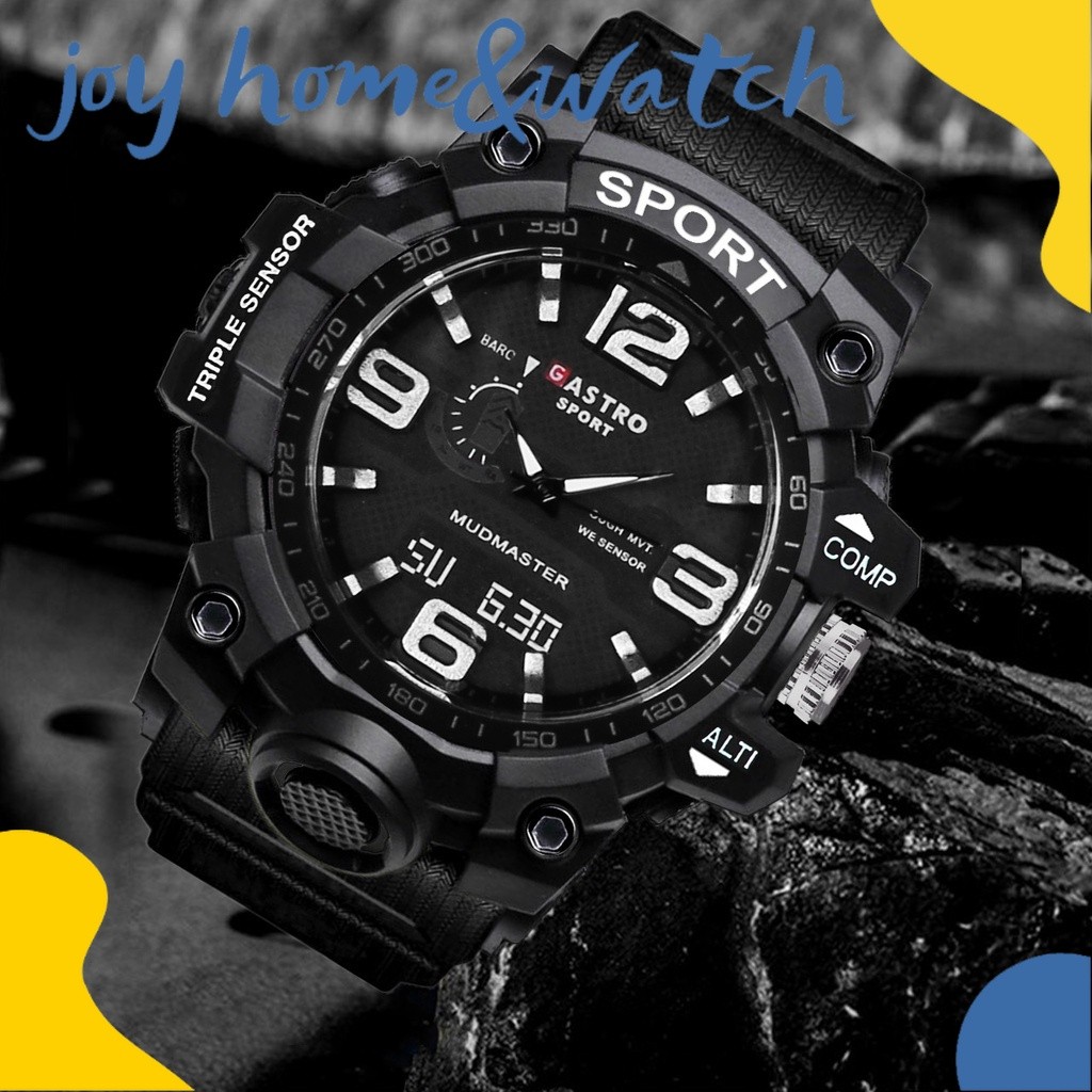 Jual [COD] Terlaris Jam Tangan Pria Gastro Sport Analog Casual Gaya ...
