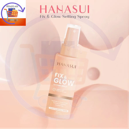 Jual Hanasui Fix & Glow Setting Spray | Shopee Indonesia