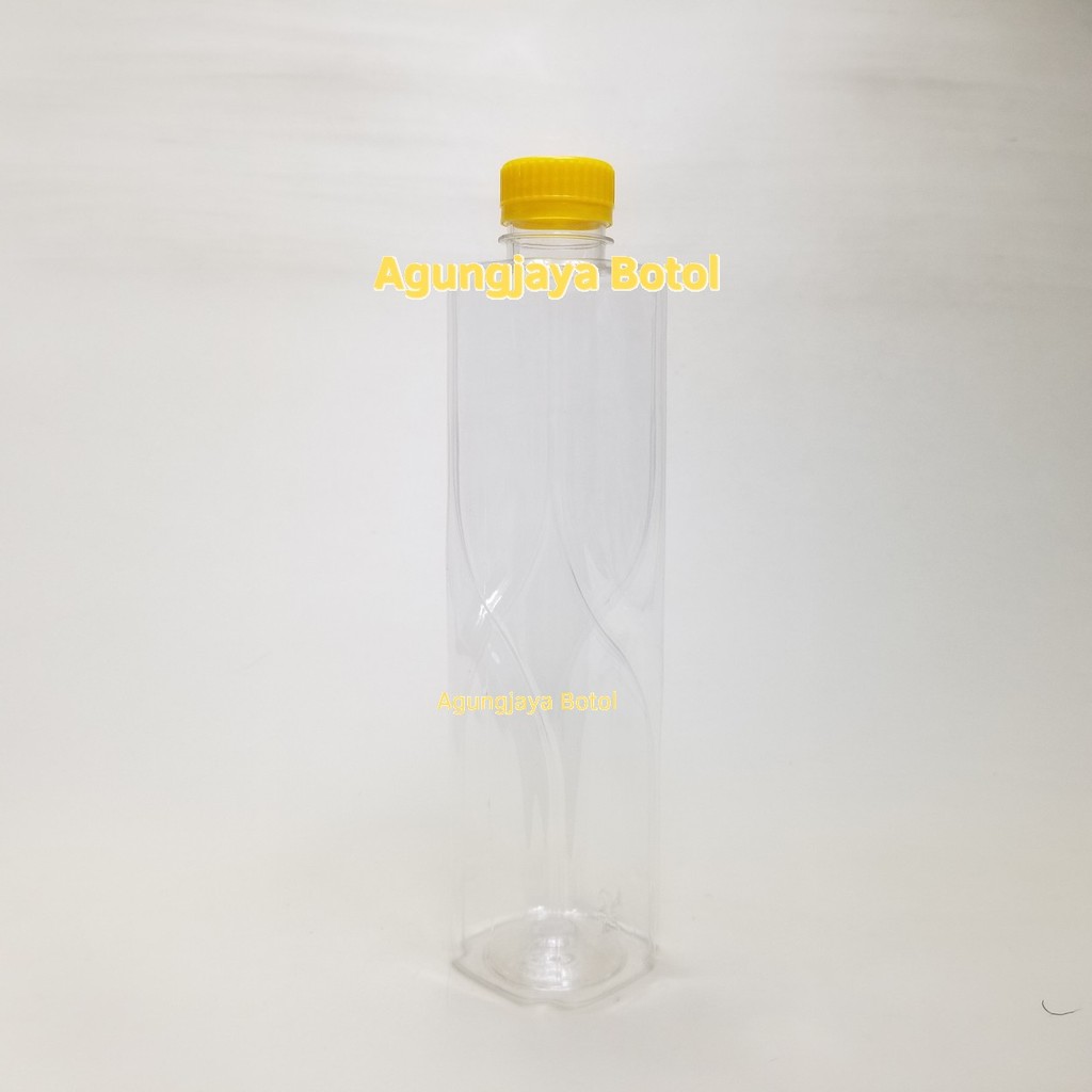 Jual Botol Pet 500 ml Milla Kotak Tutup Pet LN 30 / Botol Plastik ...