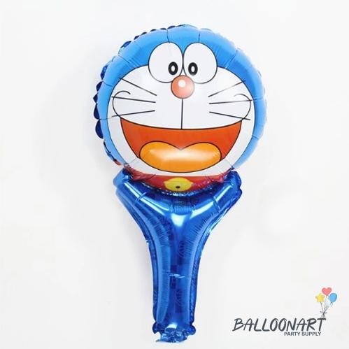 Jual Doraemon Foil Pentung/Balloon Foil Handheld/Balon Doremon/Balon ...