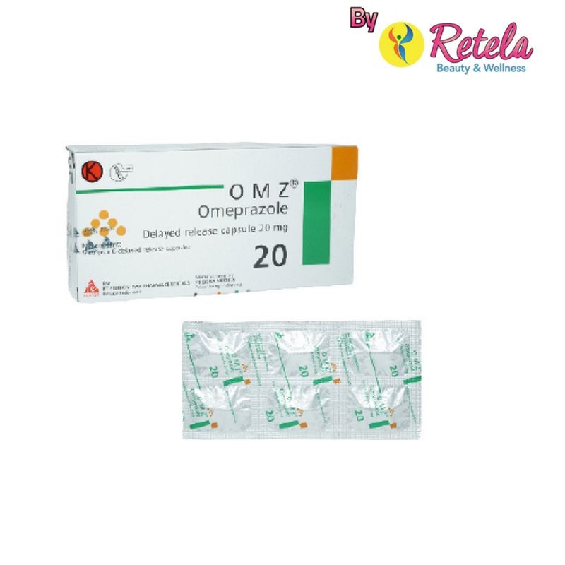 Jual OMZ 20MG 1 STRIP 6 KAPSUL | Shopee Indonesia