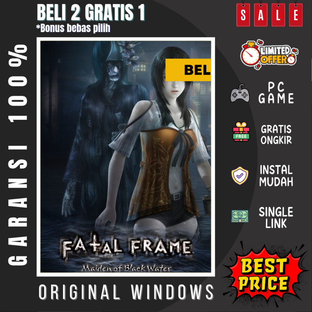 Jual FATAL FRAME PROJECT ZERO MAIDEN OF BLACK WATER DELUXE EDITION ...