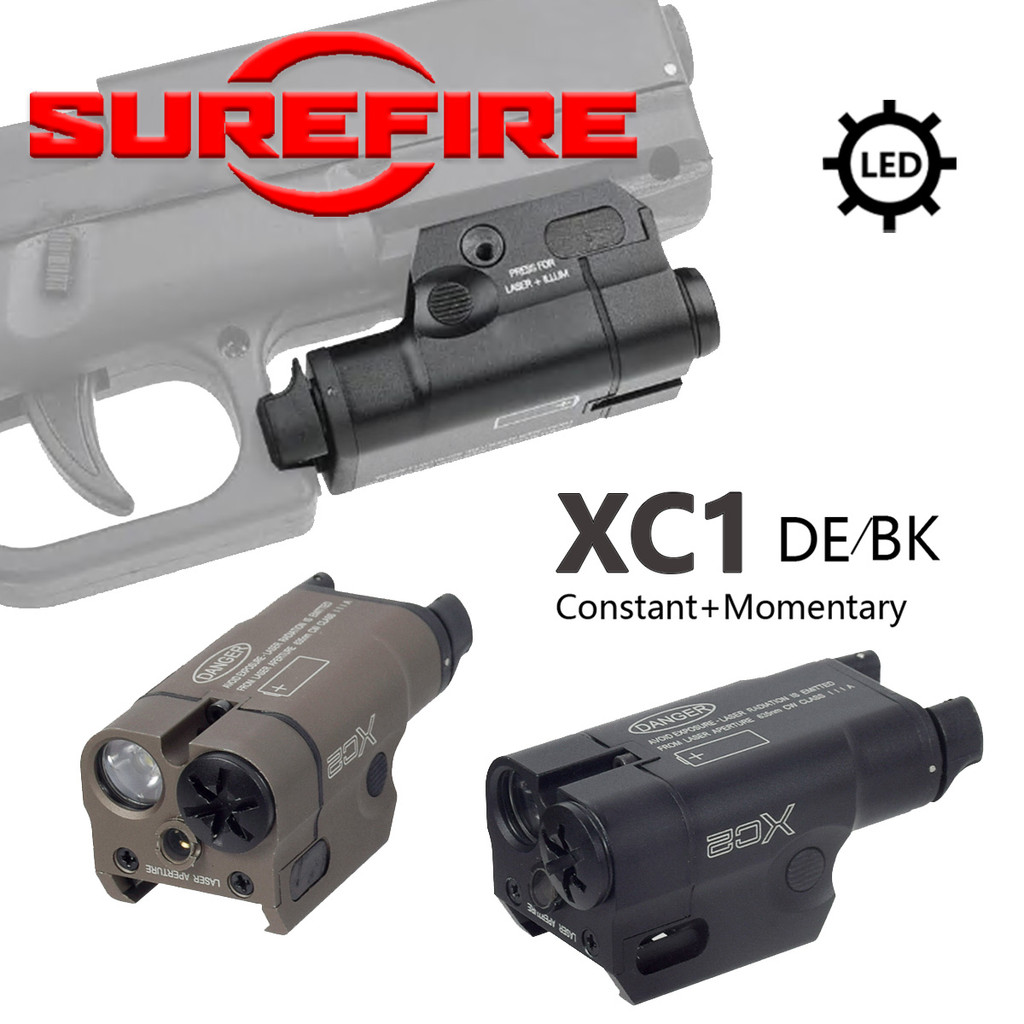 Jual SF XC1 Tactical SureFire LED Flashlight Metal Pistol Gun Mini ...