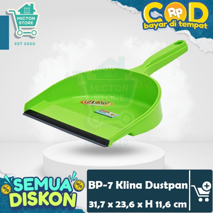 Jual MICTON Lion Star BP-7 Klina Dustpan Alat Pengki Ideal untuk ...