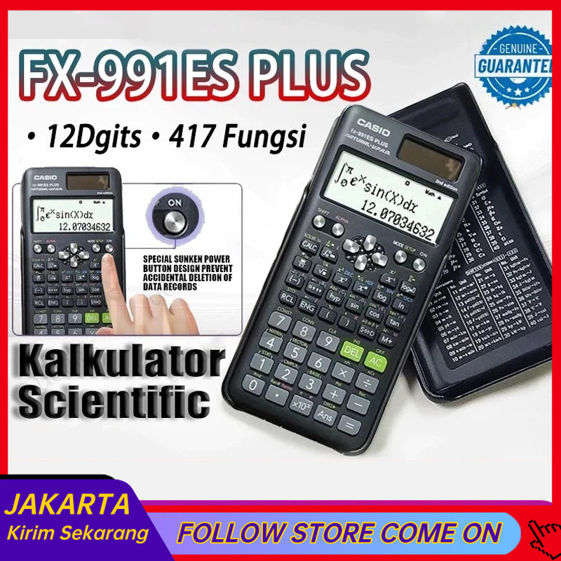 Jual （Kirim Sekarang）Kalkulator Scientific Casio ilmiah FX-991EX/991ES-Plus Calculator ...