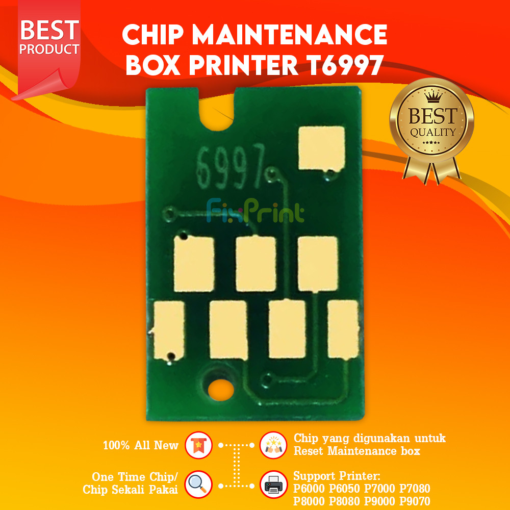 Jual Chip Maintenance Box Printer Epson T6997 Replacement Chip Printer ...