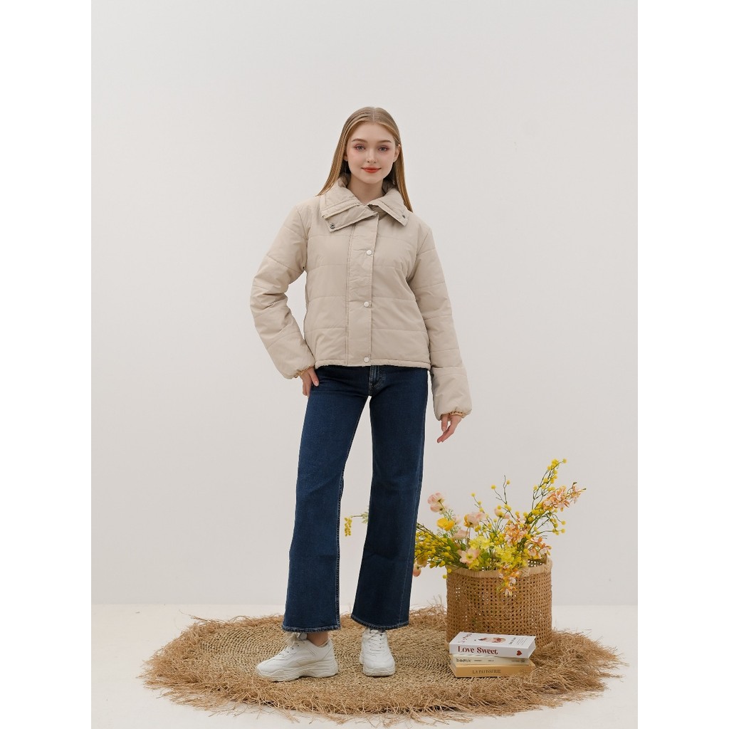 Jual Harven Studio Liyora Women Crop Puffer Jacket | Jaket Wanita ...