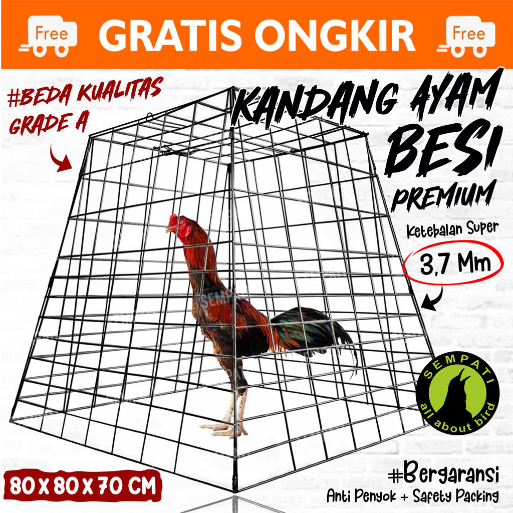 Jual SEMPATI Kandang Ayam Kurungan Ayam Galvanis Piramida Pyramida ...