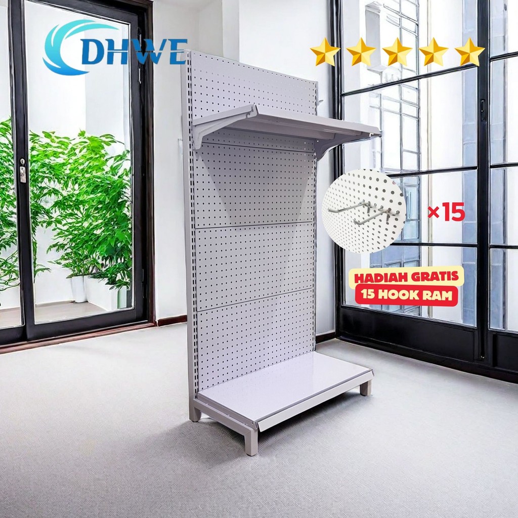Jual DHWE Rak 100% Baja Multi-layer Untuk Display Barang Jualan ...