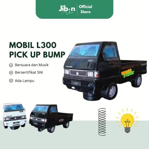 Jual [ JIBIN ] Mainan Anak Mobil Pick Up L300 OkeGas Sound Oleng Atau ...