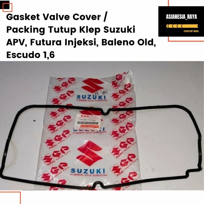 Jual Packing Tutup Klep Suzuki APV, Futura Injeksi, Baleno Old , Escudo 1.6 TOP GRADE | Shopee ...