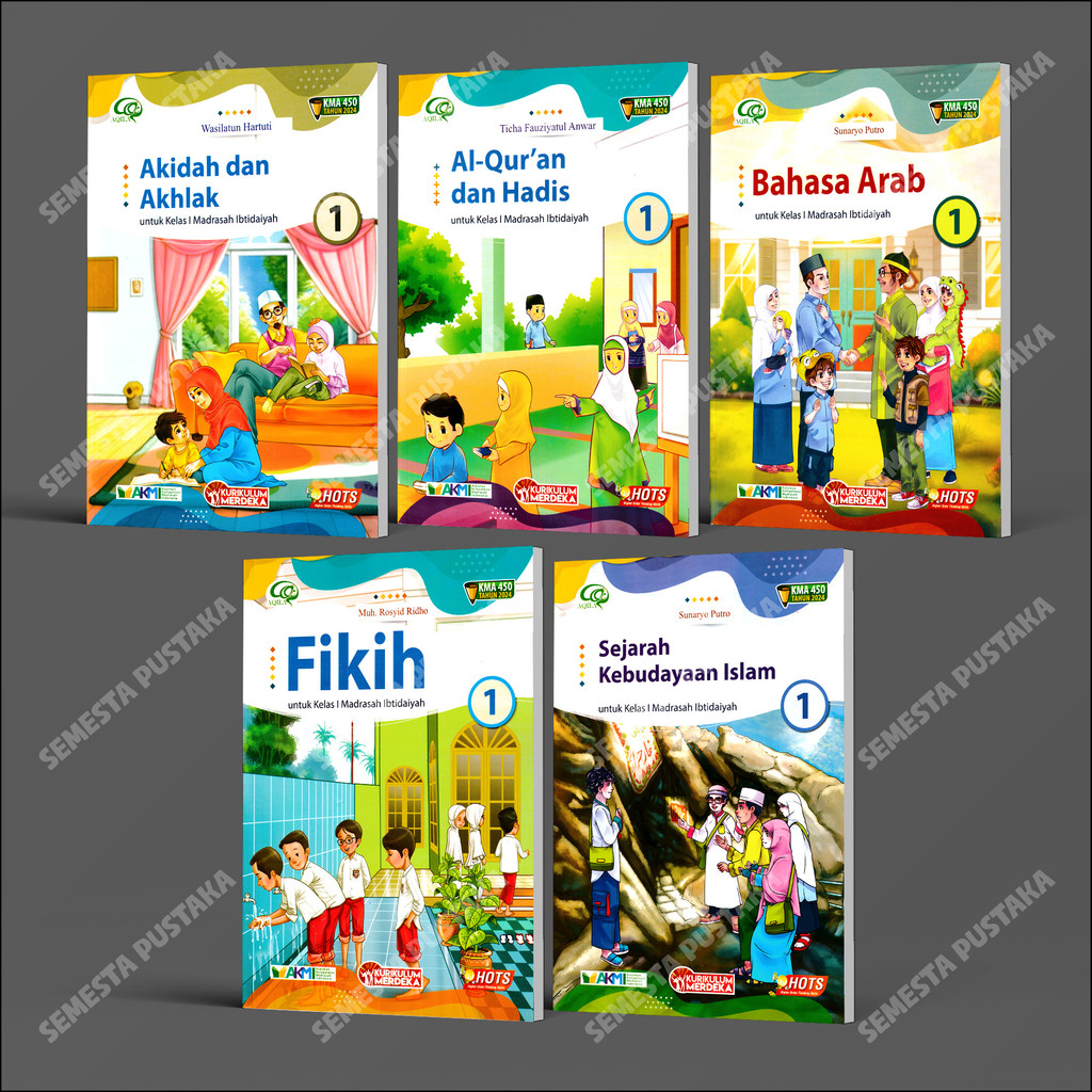 Jual Buku Kelas 1 MI KMA 450 Aqila Tiga Serangkai | Shopee Indonesia