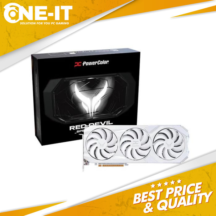 Jual VGA POWERCOLOR Red Devil Spectral White AMD Radeon RX 9070 XT 16GB ...
