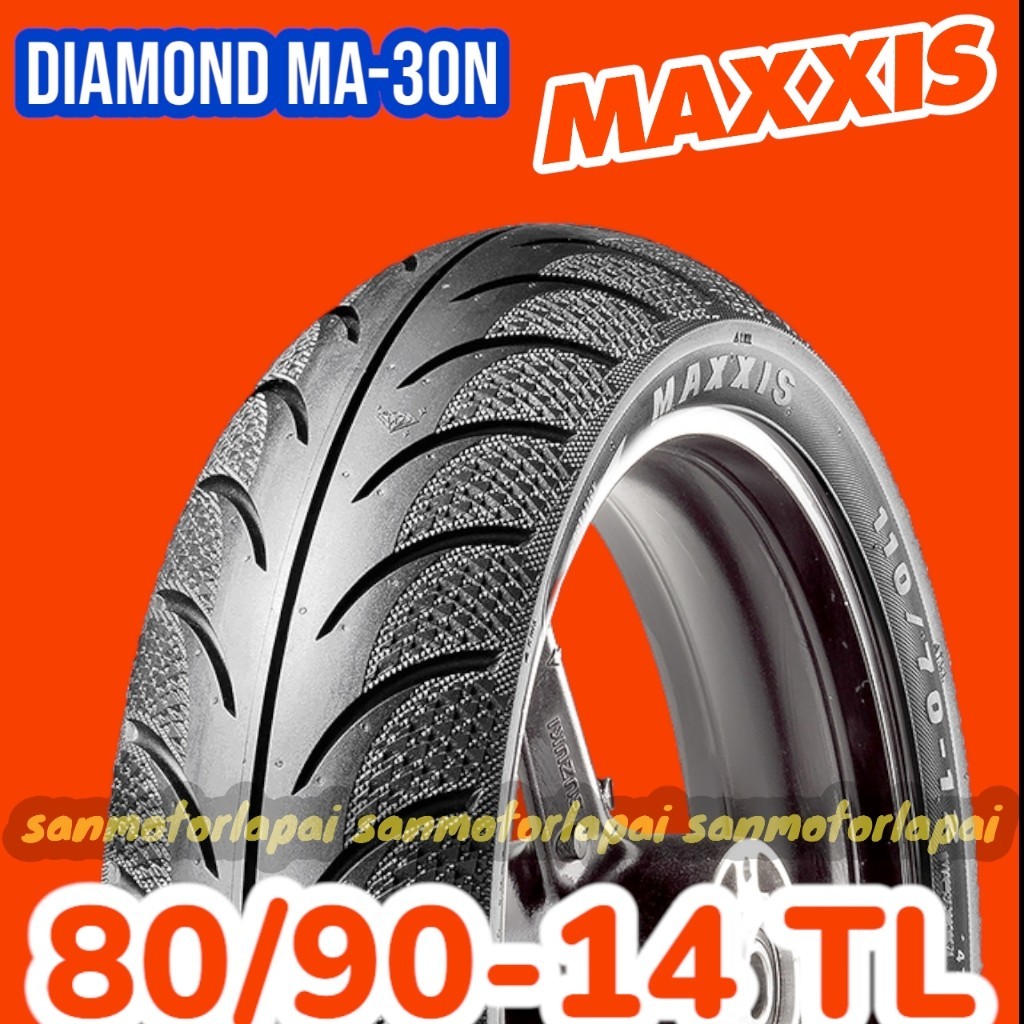 Jual BAN MAXXIS TL 80/90-14 DIAMOND MA3DN | Shopee Indonesia