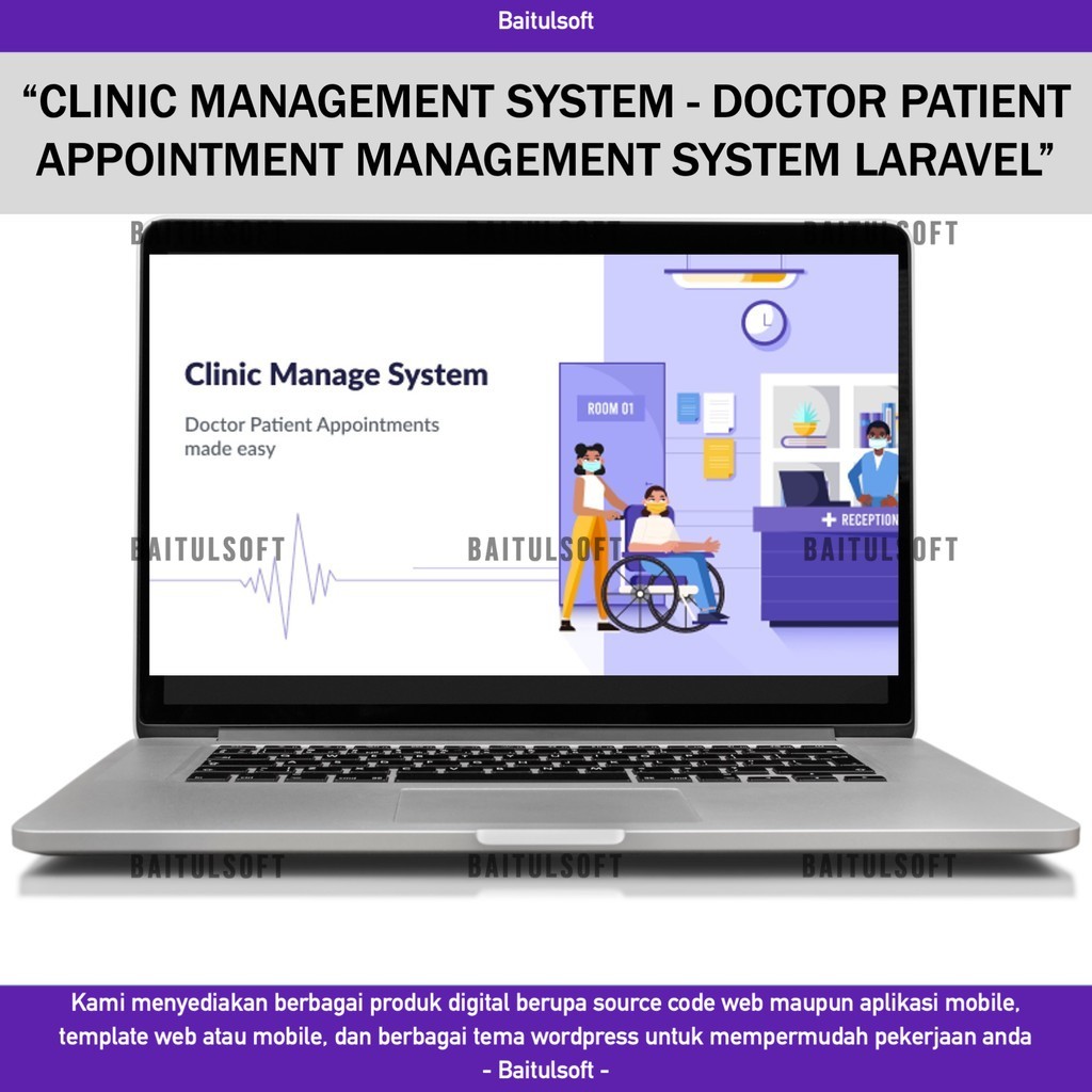 Jual SOURCE CODE APLIKASI WEB CLINIC MANAGEMENT SYSTEM - DOCTOR PATIENT APPOINTMENT MANAGEMENT ...