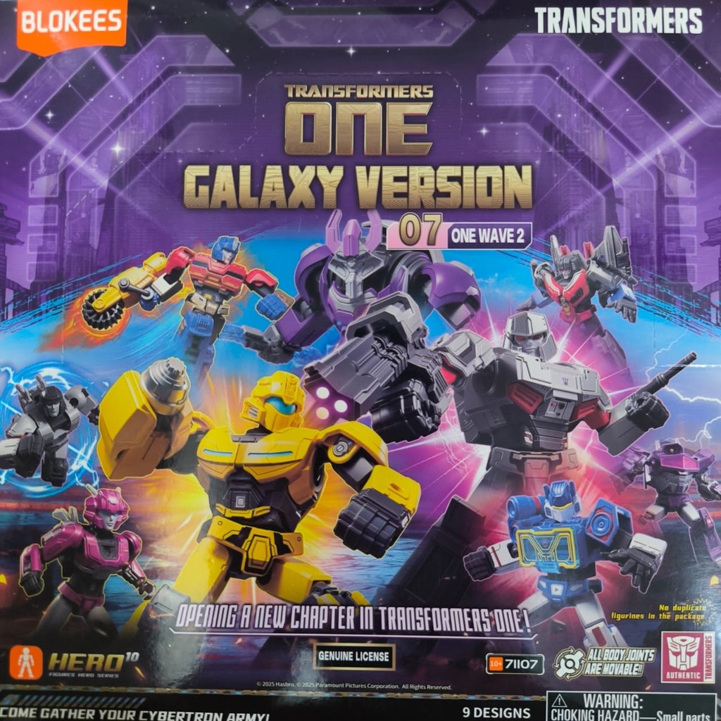 Jual Blokees Galaxy Version 07 Transformers One Wave 2 1 Set 9pcs ...