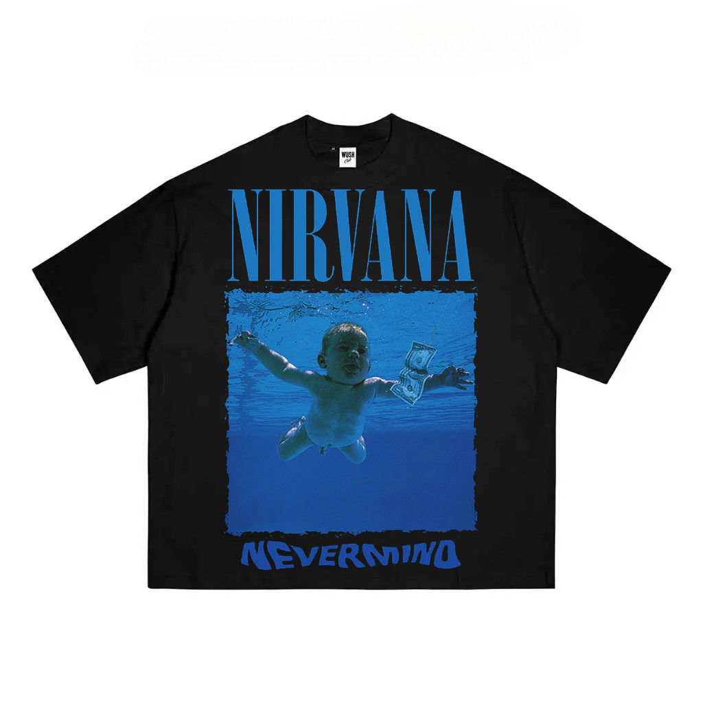 Jual Kaos Band Nirvana Nevermind Tshirt Oversize Vintage Pria Wanita | Shopee Indonesia