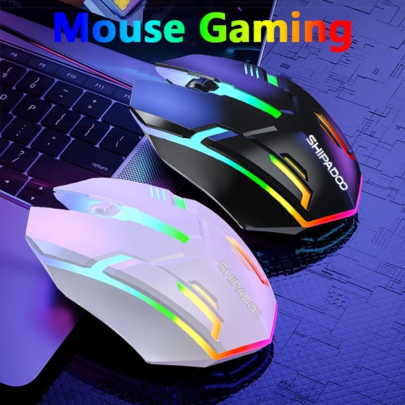 Jual Mouse Gaming RGB 7 Warna Kabel – Unitech Optical, Nyaman Digunakan ...