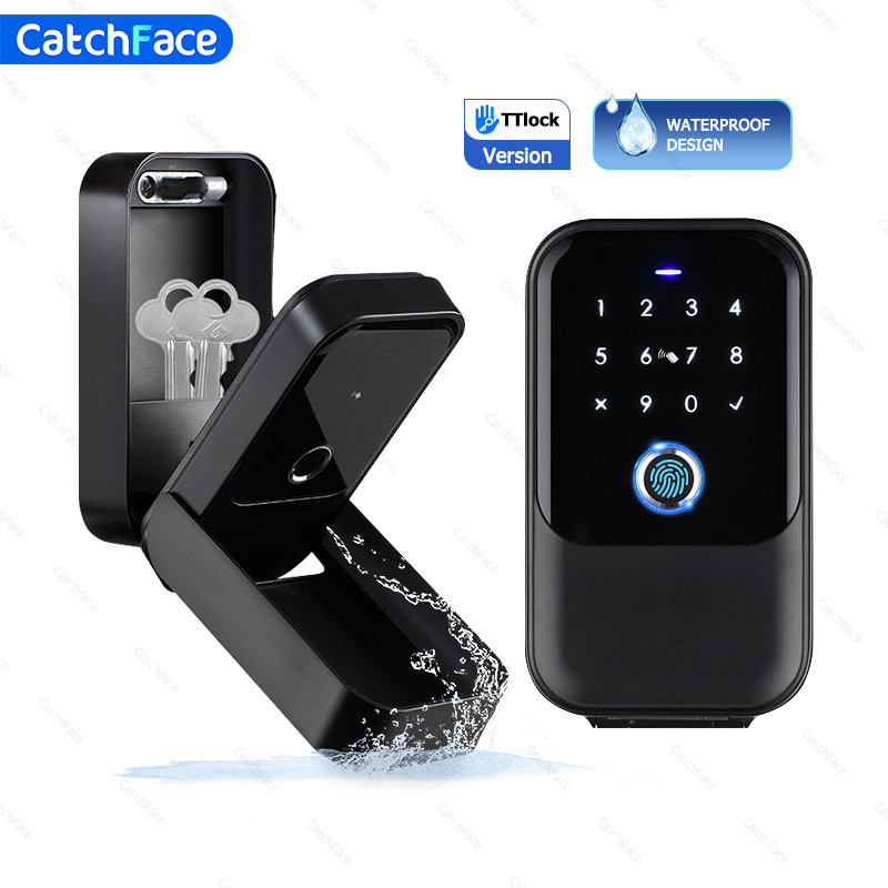 Jual IP65 Wall Mount Key Box Small Container Outdoor Waterproof Safe ...