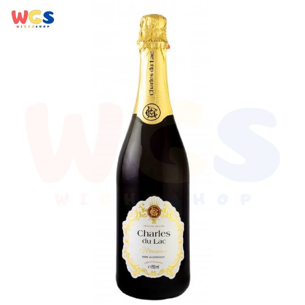 Jual Charles du Lac Sparkling White Grape Juice 750ml - Non Alkohol | Minuman Halal Elegan ...