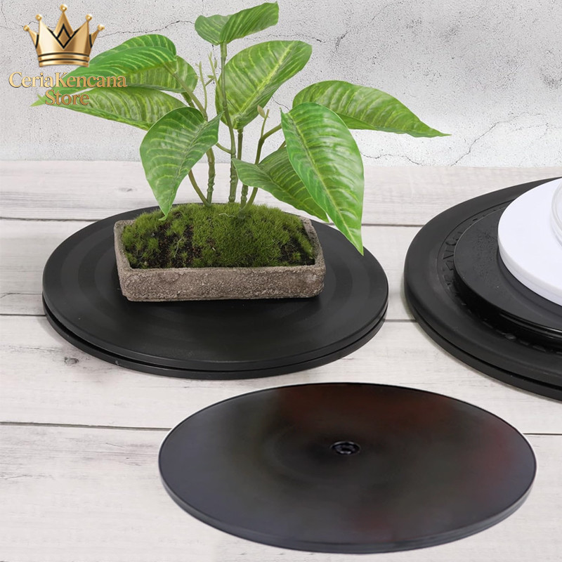 Jual 4" Dasar Turntable Akrilik Turntable Round Base Jewelry Decor ...