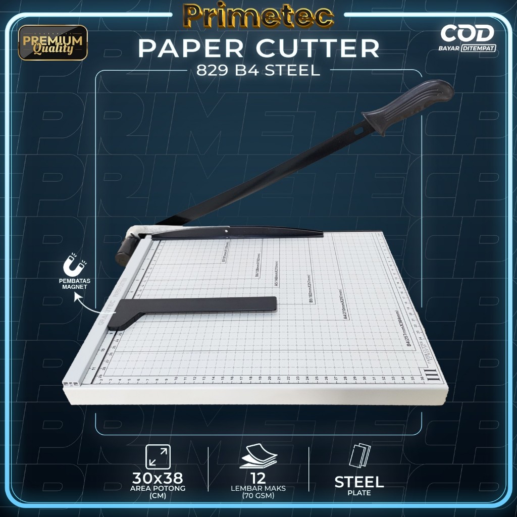 Jual Paper Cutter B4 Lebih Besar Dari F4 Alat Potong Kertas Pemotong Kertas Alat Potong