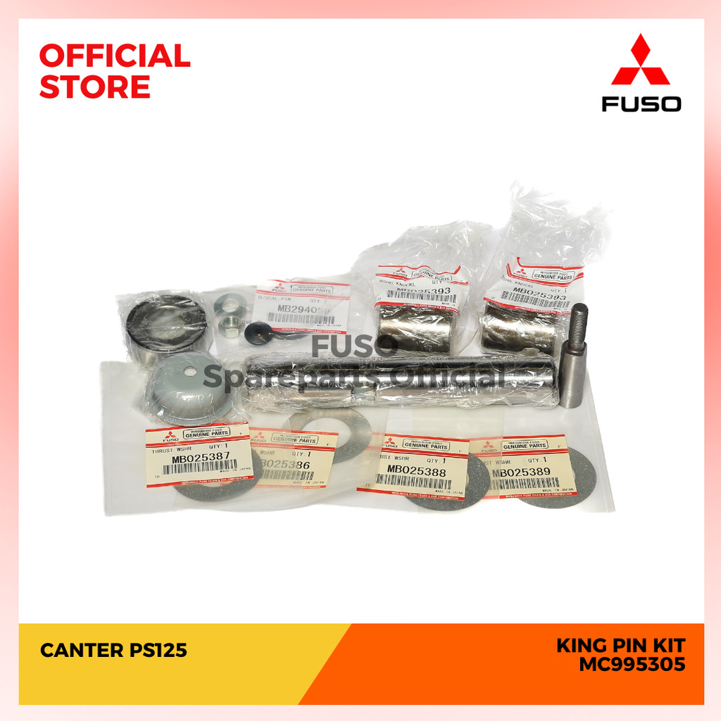 Jual Fuso King Pin Kit - Canter PS125 [MC995305] Mitsubishi Fuso ...