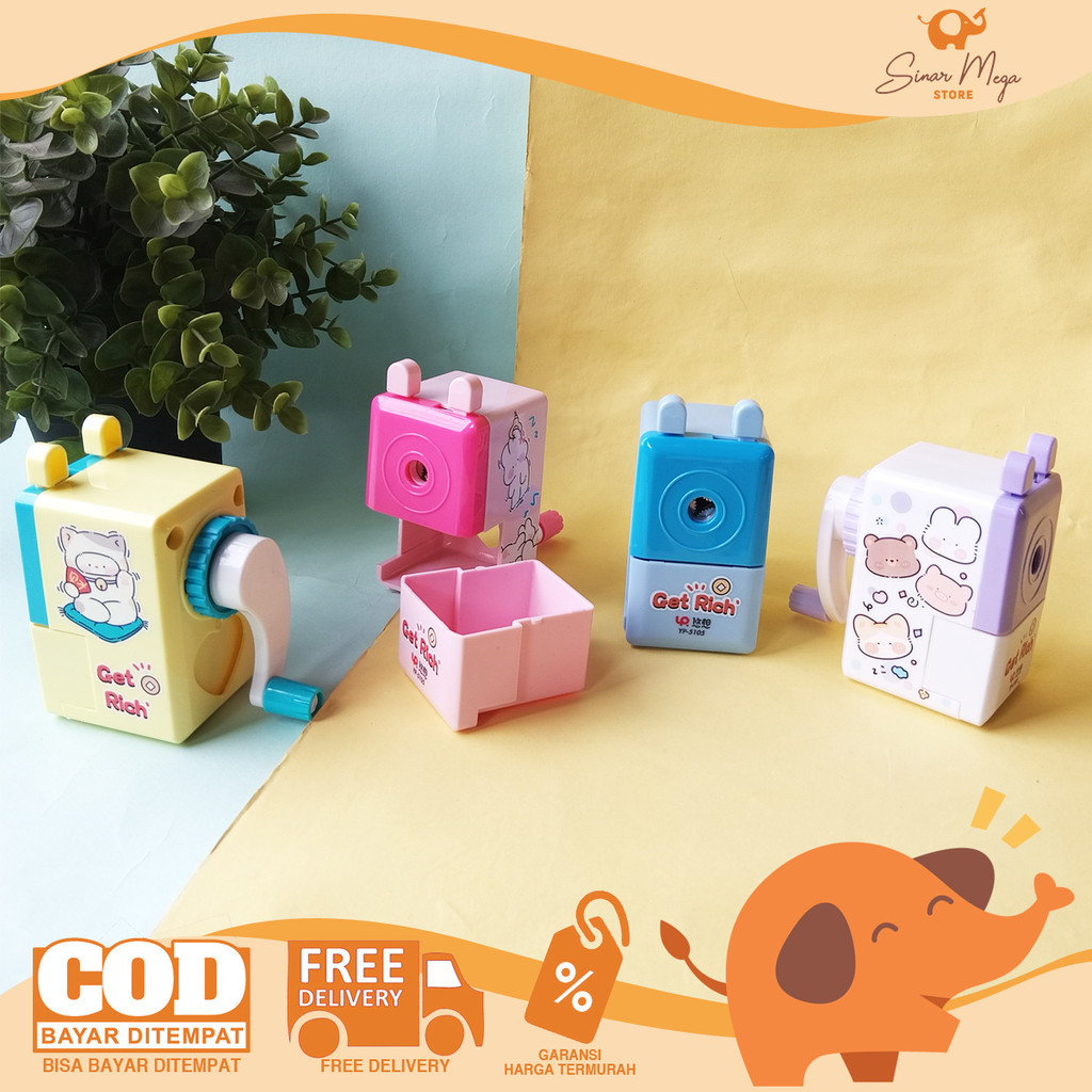 Jual Fancy Roll Sharpener YP-5105 Get Rich / Rautan Meja Pengserut ...