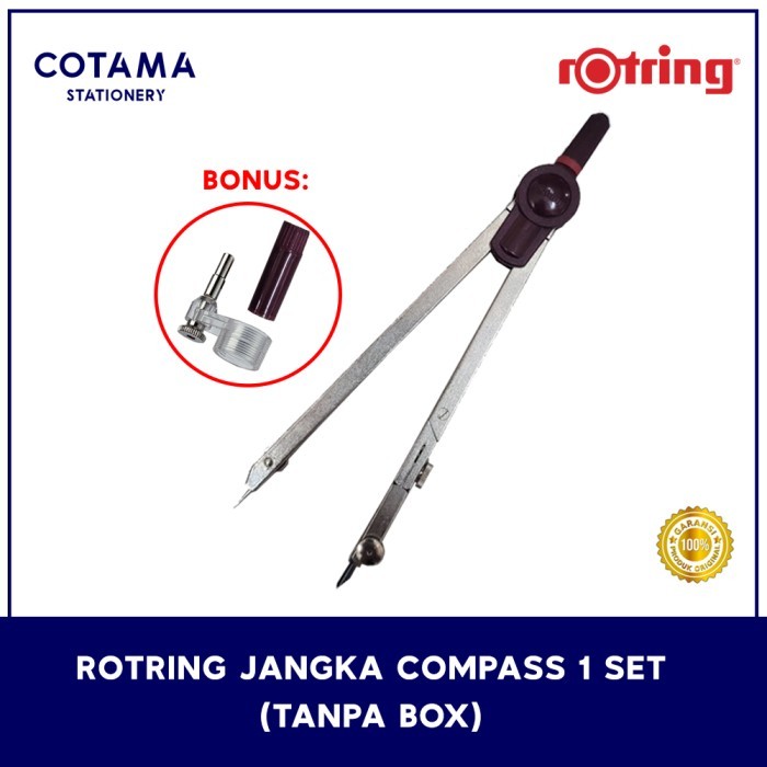 Jual Jangka Rotring Compass / Centro Gen Purp. 140 mm - Tanpa Box ...