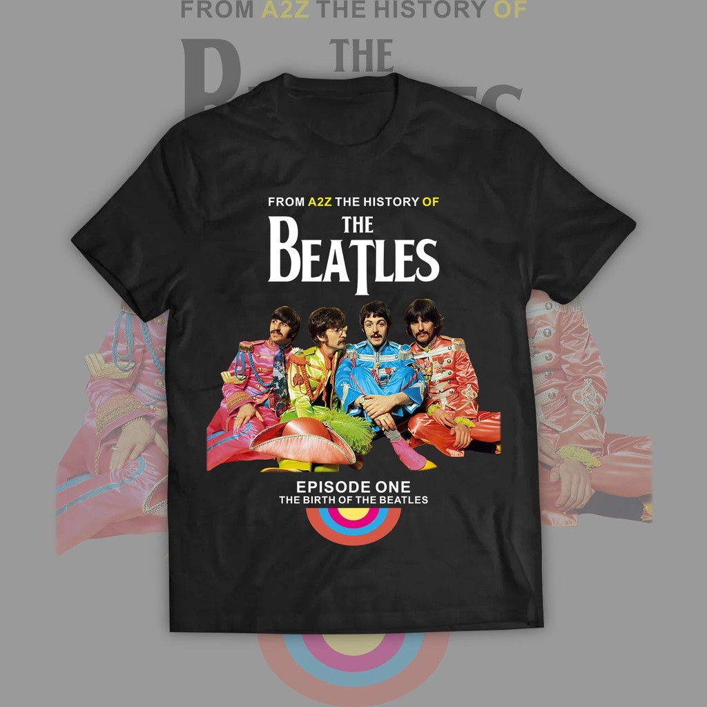 Jual MADFACE-The Beatles A Hard Days Night Vintage Pop Band Rock John ...