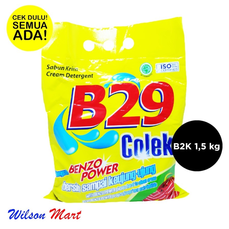 Jual Sabun B29 Colek Pintar B2K netto:1,5kg | Shopee Indonesia