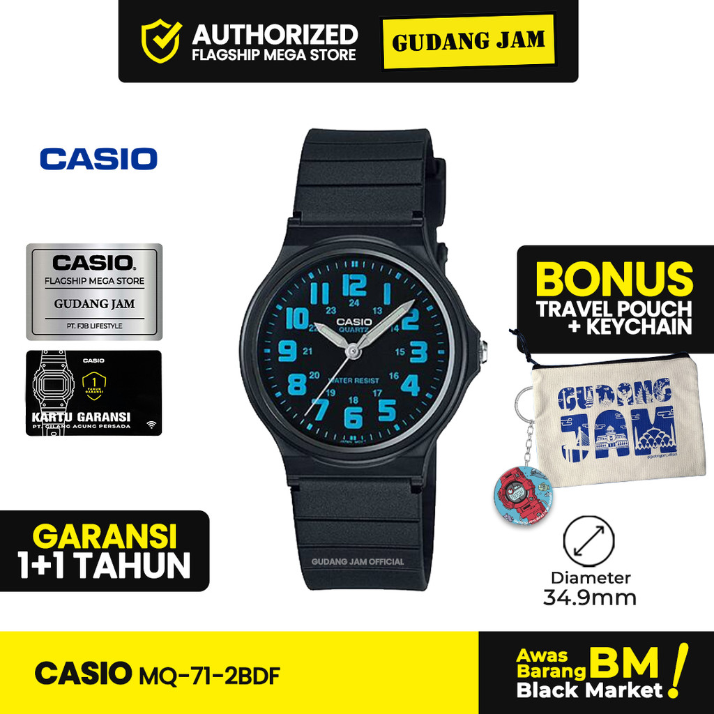 Jual Jam Tangan Casio MQ-71-2BDF MQ-71-2B MQ-71 MQ71 MQ 71 | Shopee ...