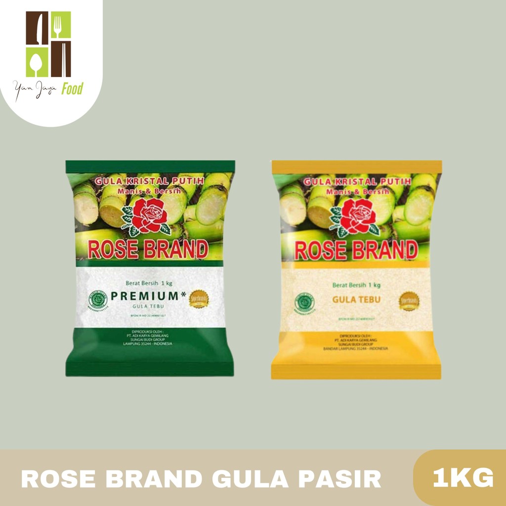 Jual Rose Brand Gula Pasir / Gula Tebu Crystal / Gula Tebu Asli / Gula ...