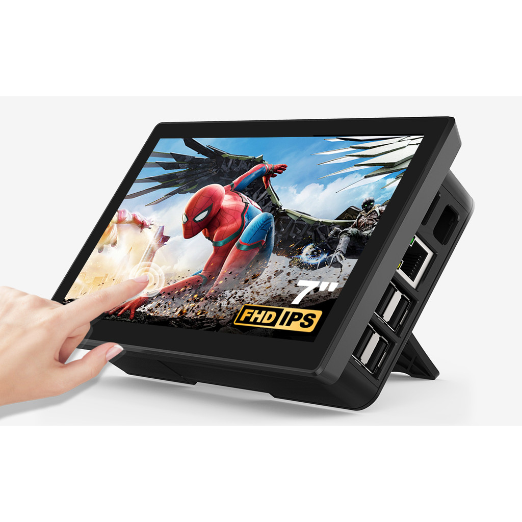 Jual 7 inch Touch Screen Raspberry Pi 3 4 HDMI Touch Monitor Banana Pi ...