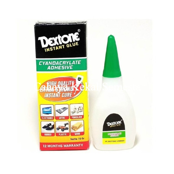 Jual Lem Korea Dextone – Lem Tetes Instan (1 Box Isi 50 Botol) | Shopee ...