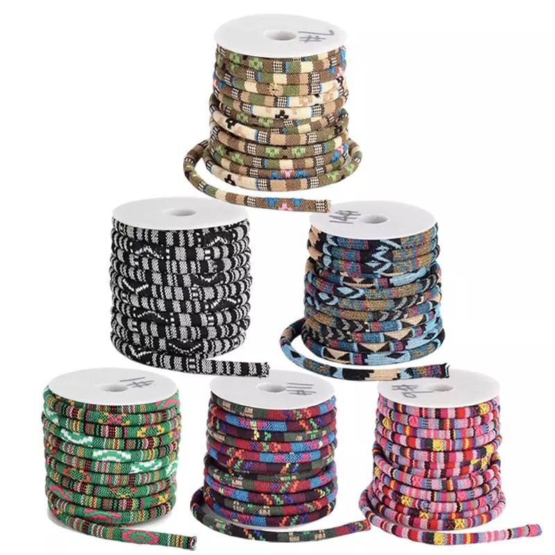 Jual HHS Tali Gelang Tenun Songket Rajut Etnik 6mm Harga/1meter ...